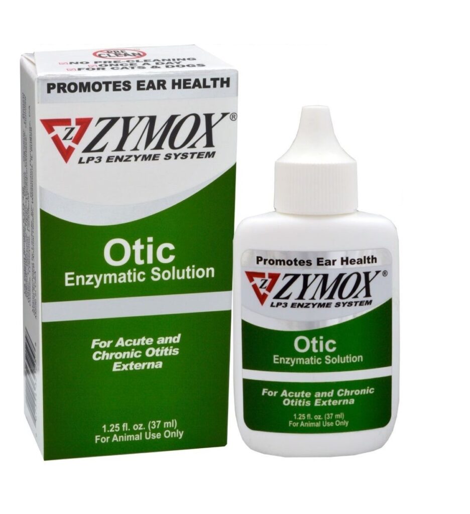 Zymox Otic (UK) Enzymatic Solution Hydrocotisone free Dogs/Cats Ear ...